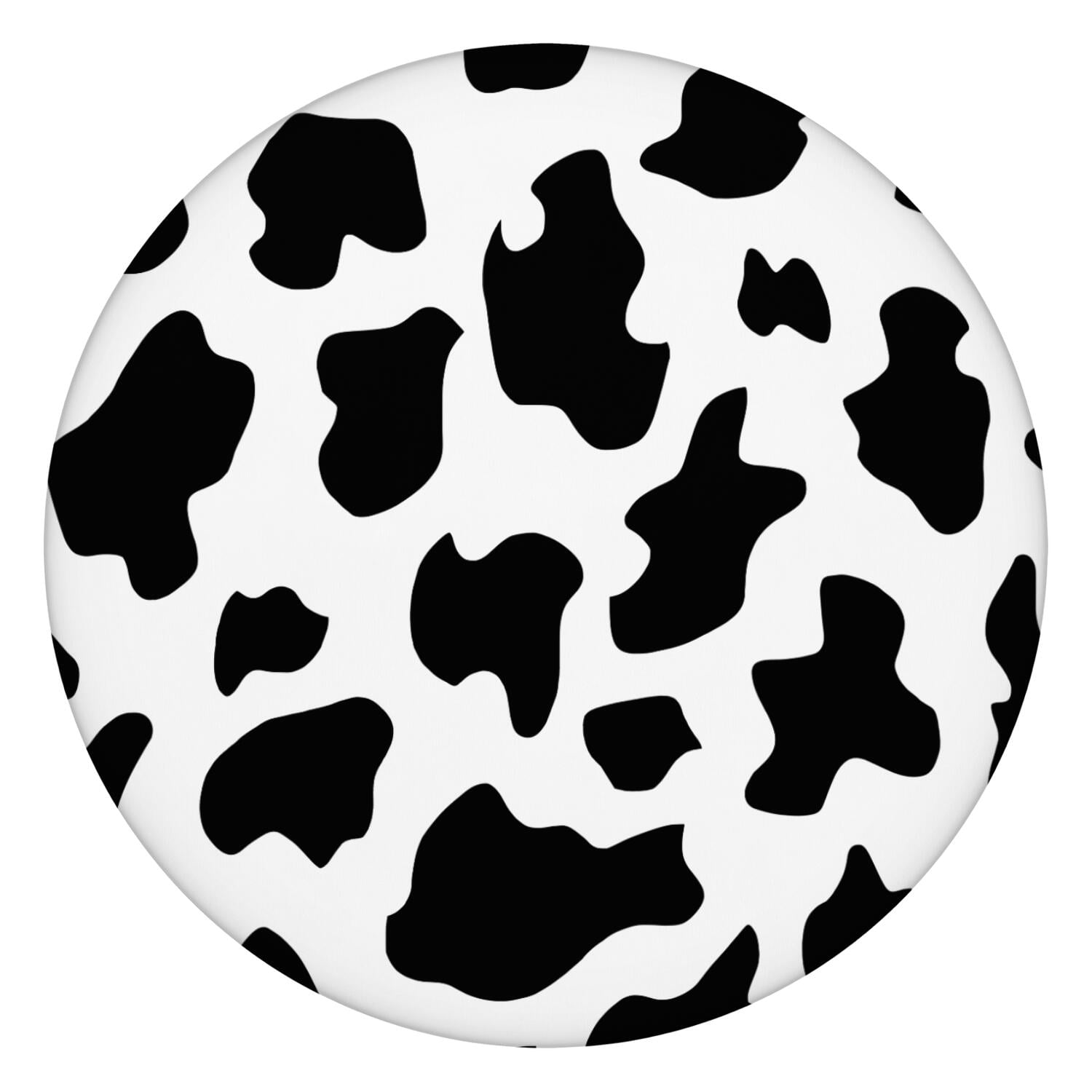 Rustic Farm Tablecloth Featuring Classic Black and White Cow Print ...