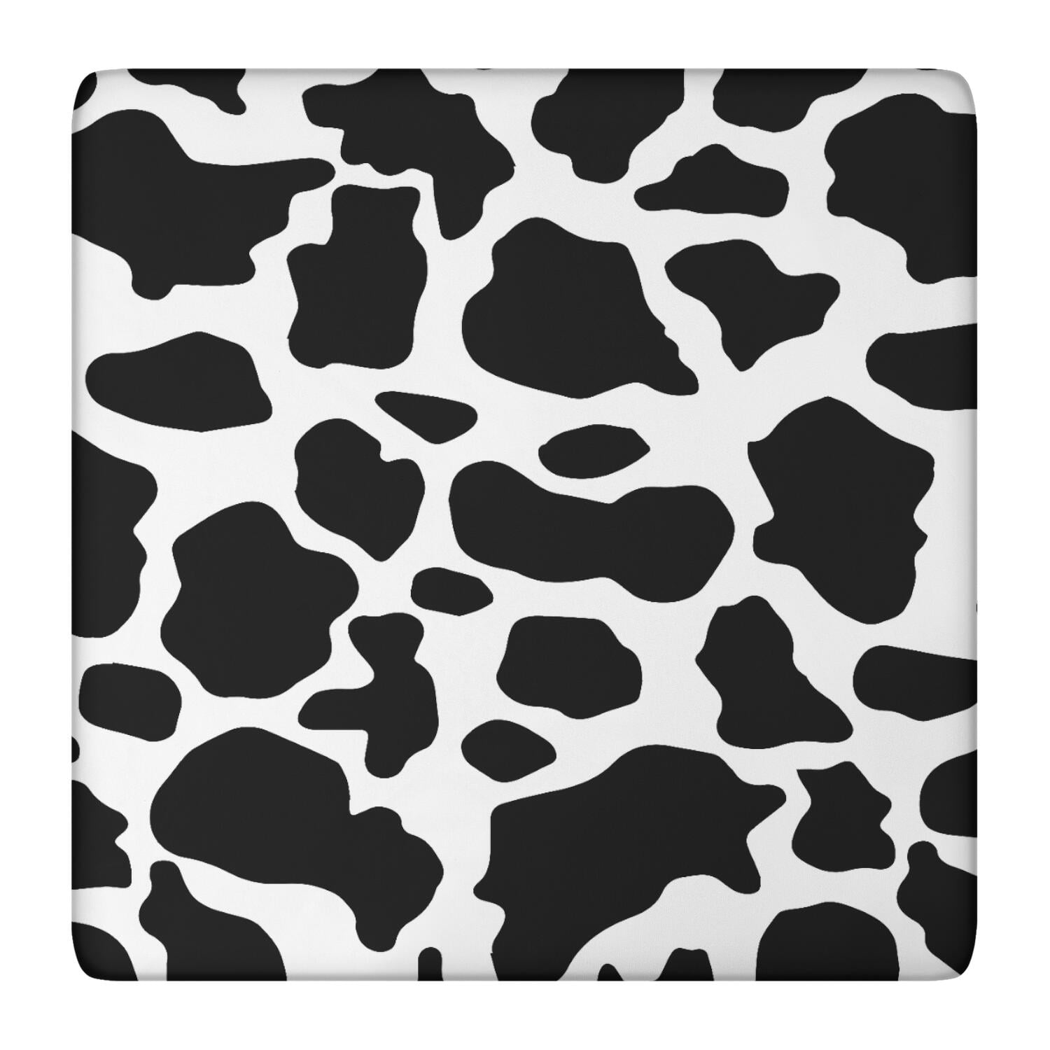 Rustic Farm Tablecloth Featuring Classic Black and White Cow Print ...