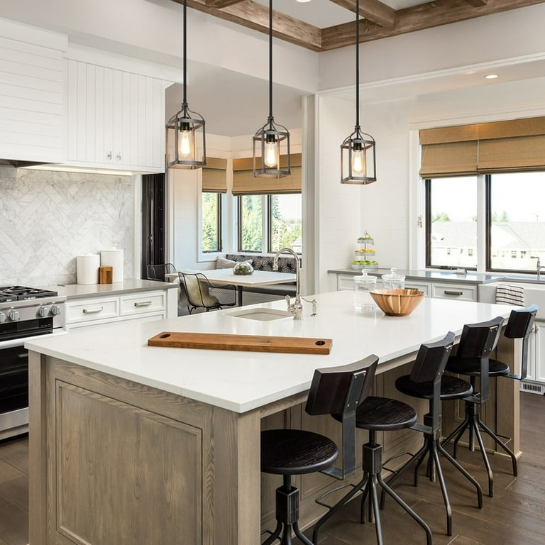 Rustic Kitchen Island Pendant Lights
