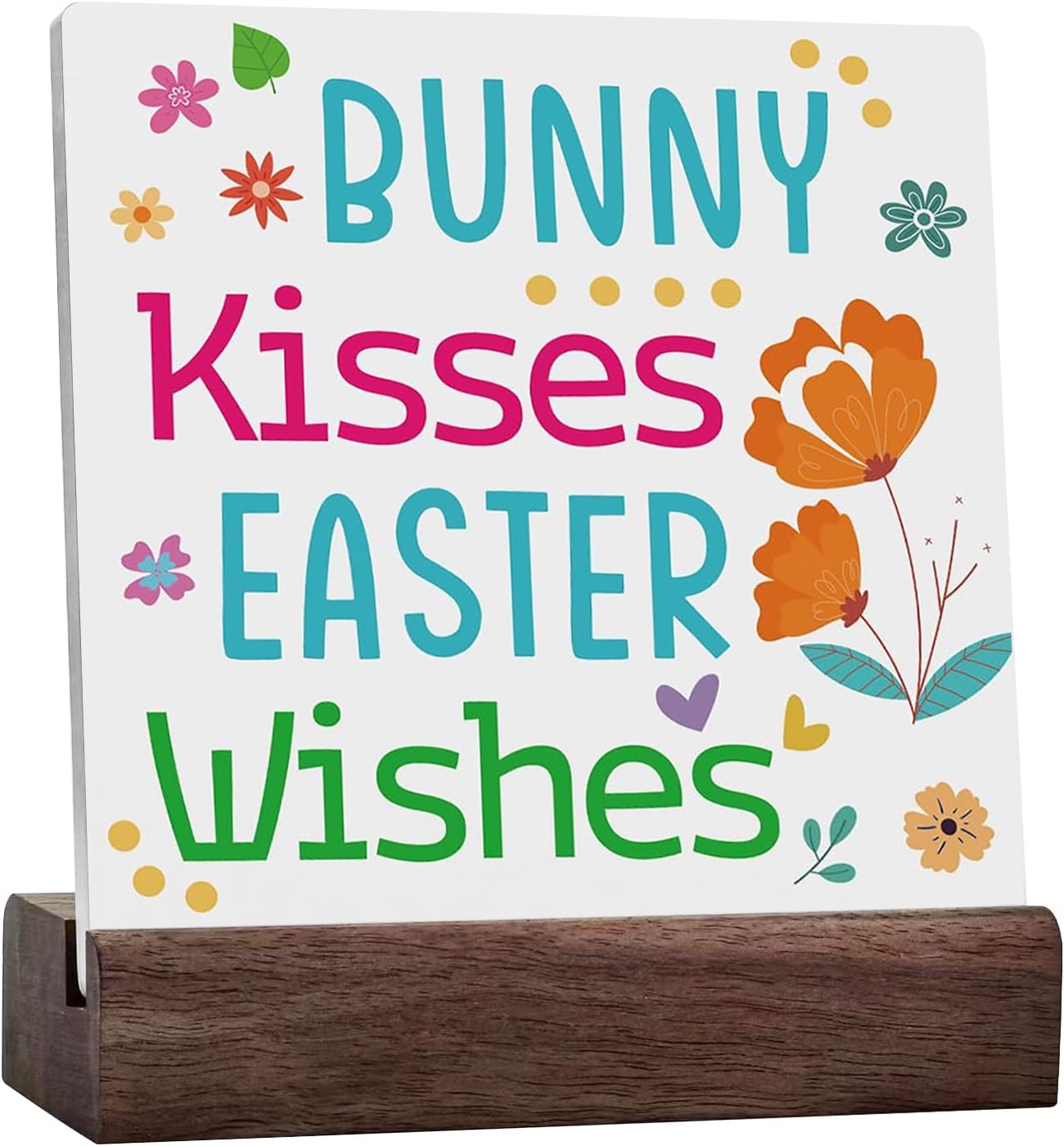 Rustic Farmhouse Easter Bunny Decorations Country Home Office Ceramic ...