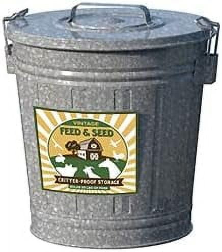 Rustic Farmhouse Feed & Seed Storage Container - Walmart.com