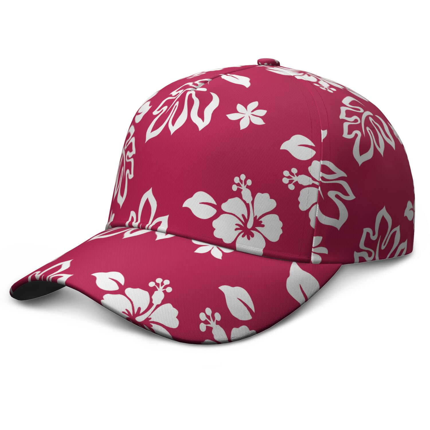 Rustic Farmhouse Floral Print Baseball Cap – Adjustable Dad Hat with ...
