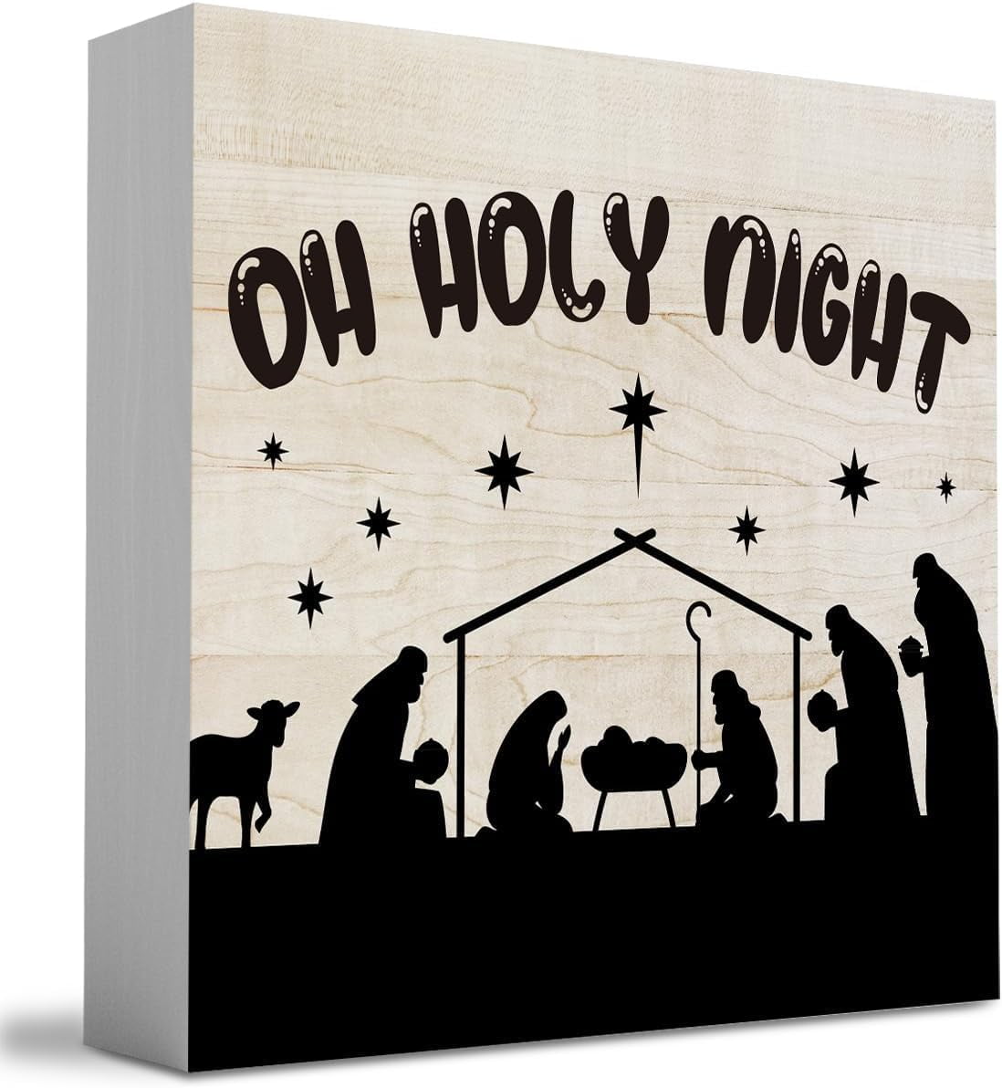 Rustic Farmhouse Jesus Christmas Decorations Country Christian Home ...