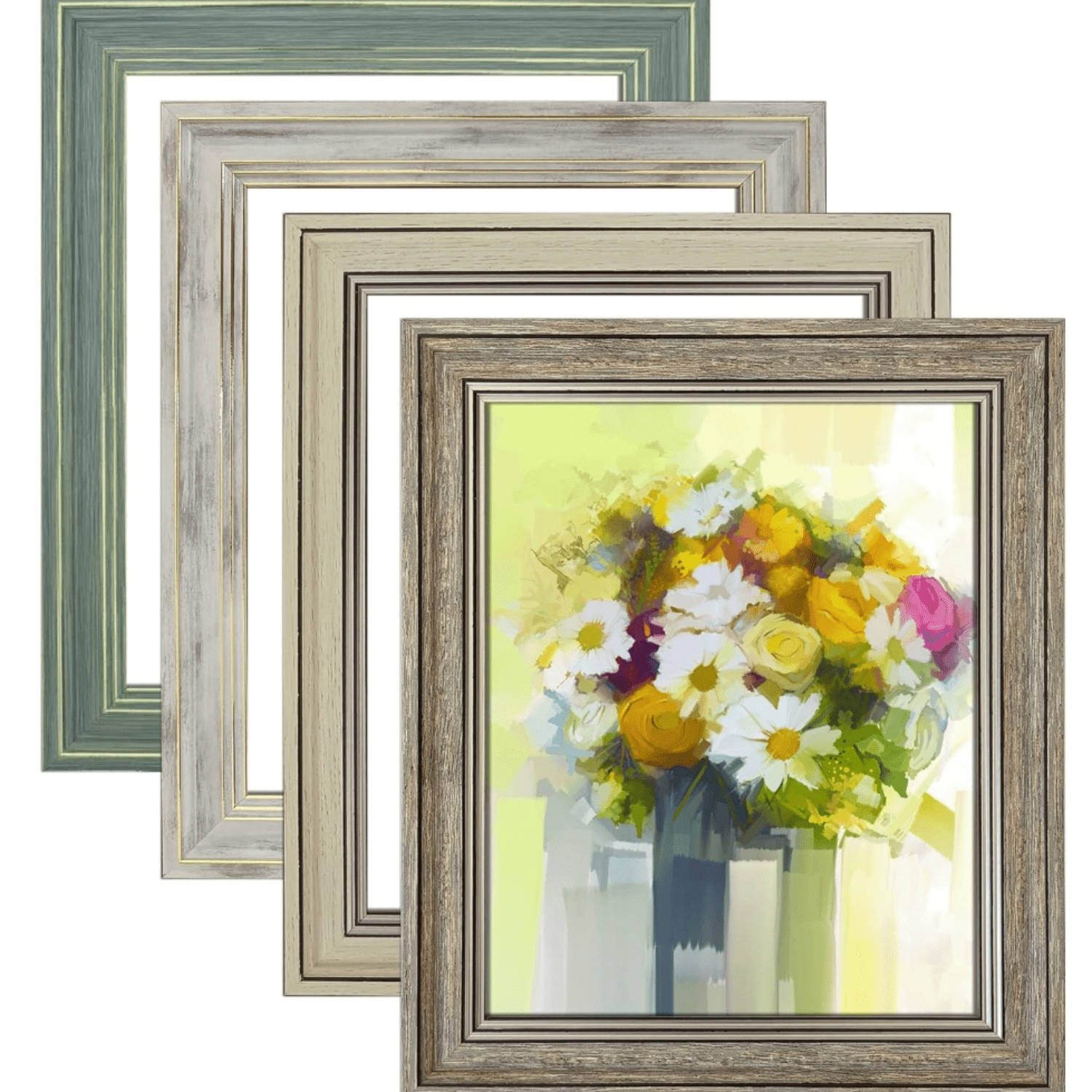 Rustic Farmhouse Picture Frames for Table or Wall Hanging - Walmart.com