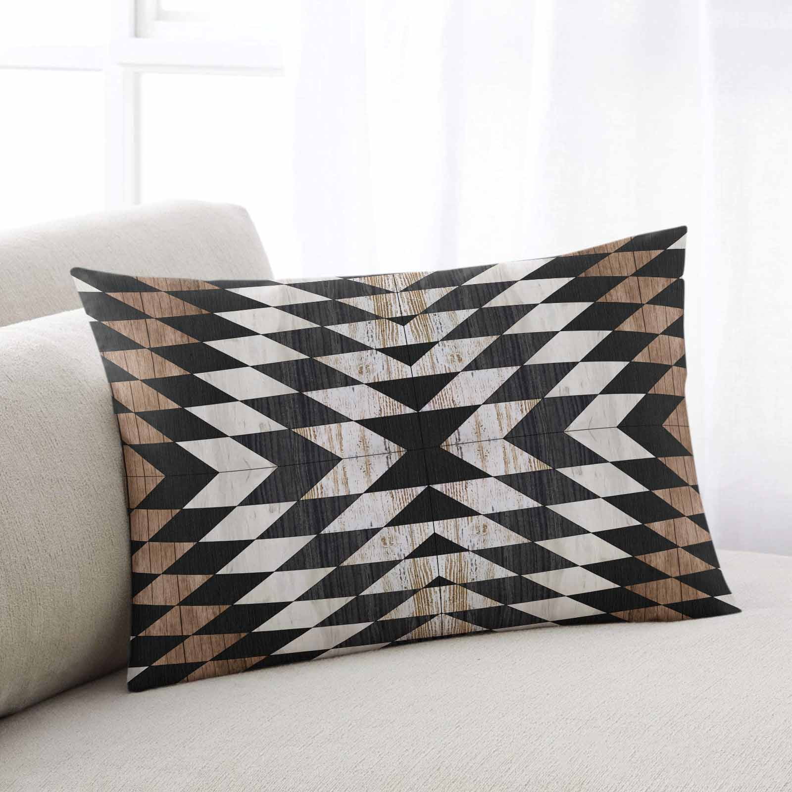 Rustic Farmhouse Pillow Covers Decorative Throw Pillow Case, Western ...