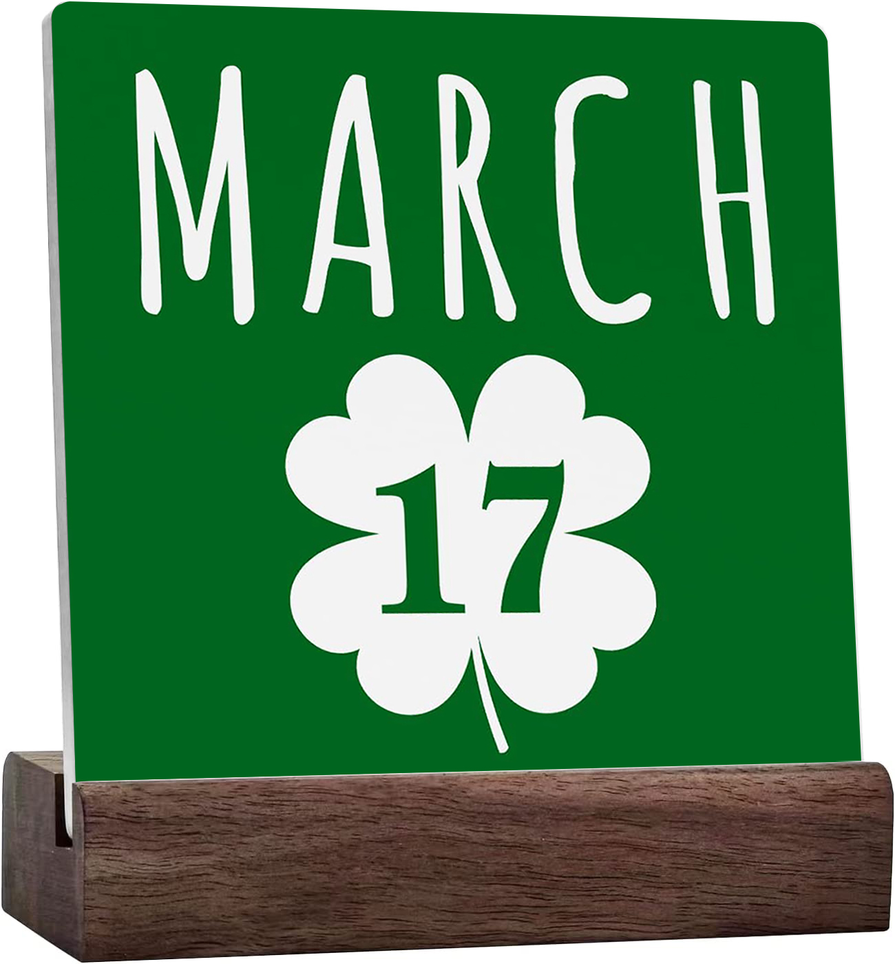 Rustic Farmhouse St Patricks Day Home Office Ceramic Desk Decor Irish ...
