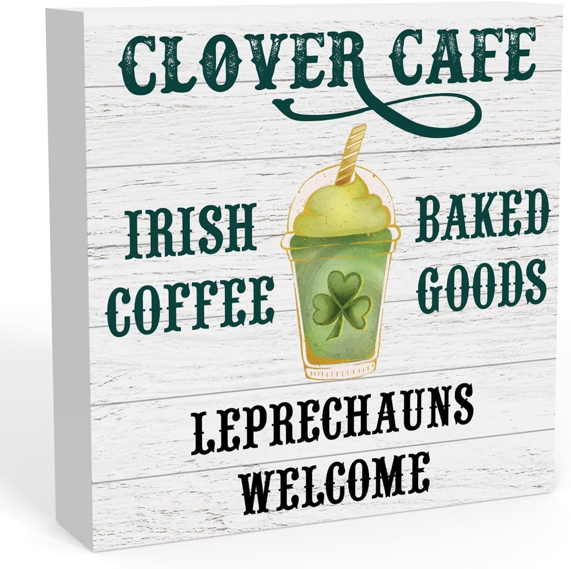 Rustic Farmhouse St Patricks Day Home Office Coffee Tables Desk Decor ...