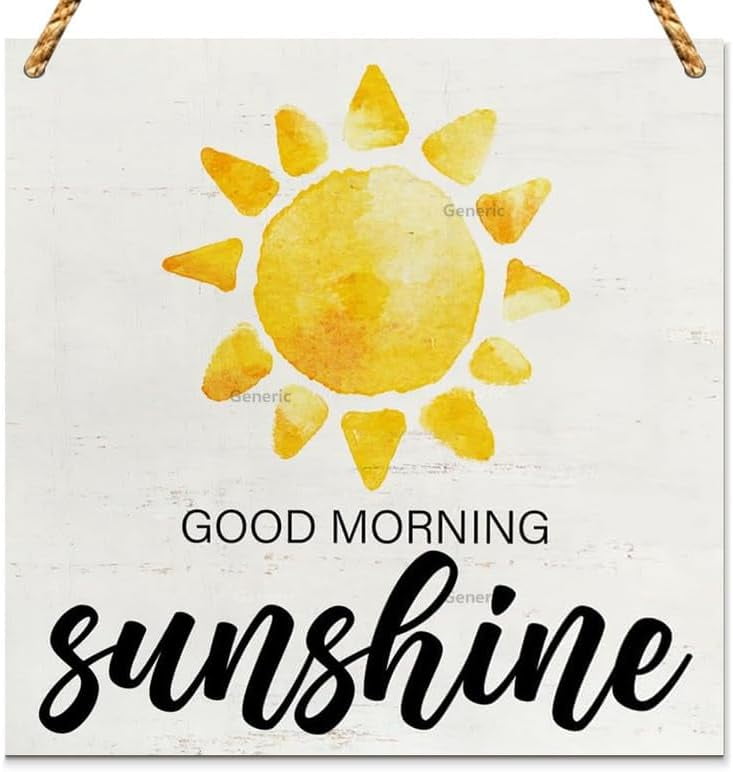 Rustic Farmhouse Style Boho Sun Positivity Sayings Sign Wood Sign Decor ...