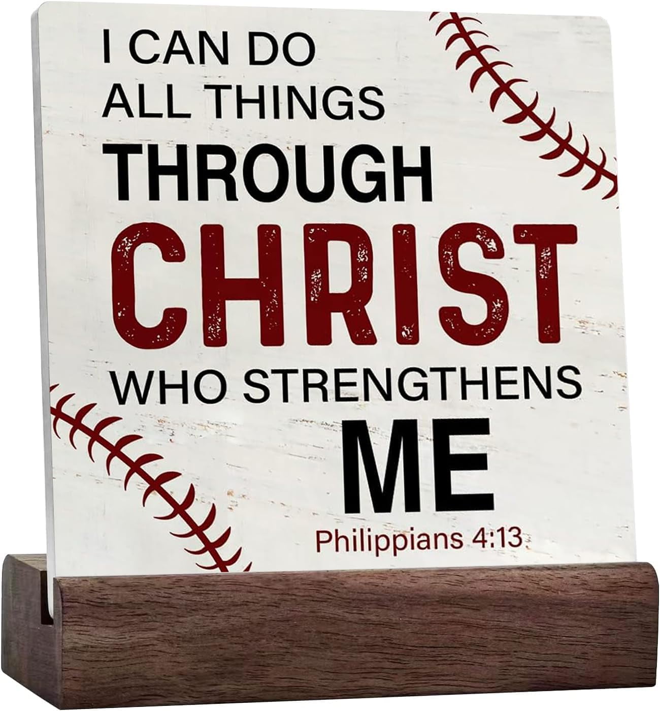 Rustic Farmhouse Style I Can Do All Things Through Christ Philippians 4 ...