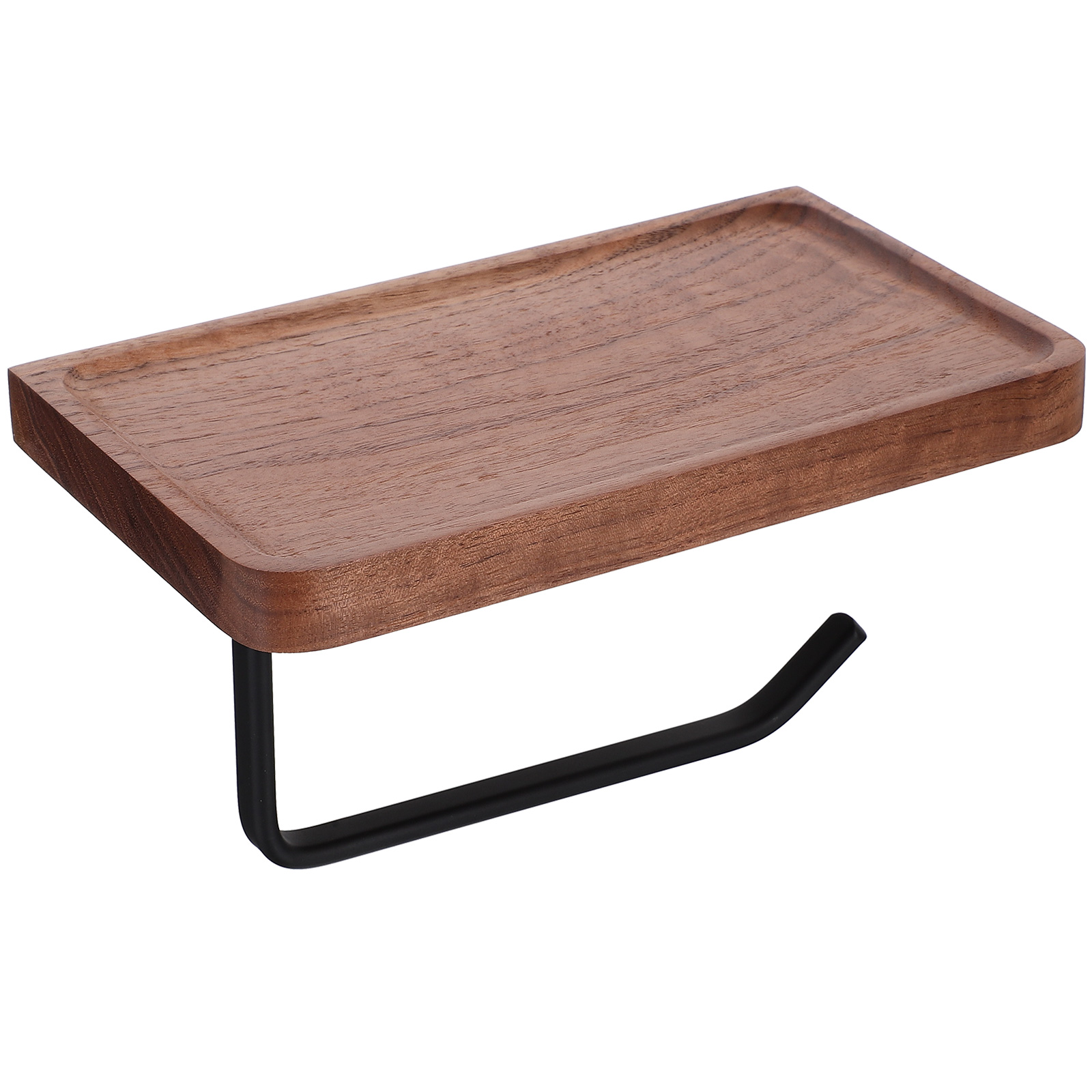 Rustic Farmhouse Toilet Paper Stand with Shelf Farmhouse Bathroom Wood ...