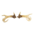 Rustic Faux Deer Antler Curtain Drapery Holdback Tie back Holder Hook ...