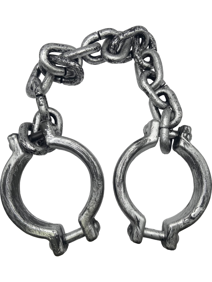 Rustic Faux Iron Shackles Costume Accessory - Walmart.com