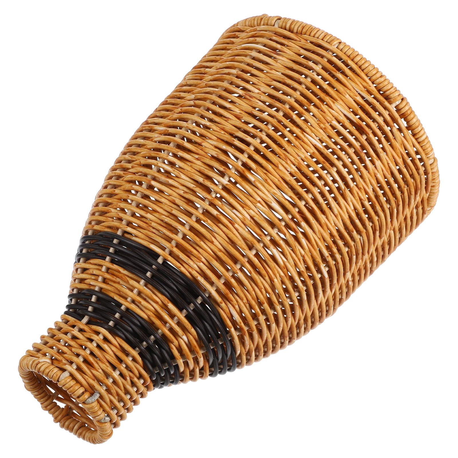 Vase Plastic Rattan Woven Vase Weaving Vase Floral Art Vase Farmhouse ...