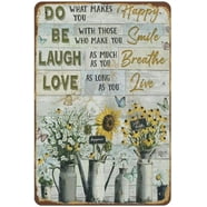 Metal Cutout- Life is Good Decorative Wall Sign-3D Word Art Home Accent ...