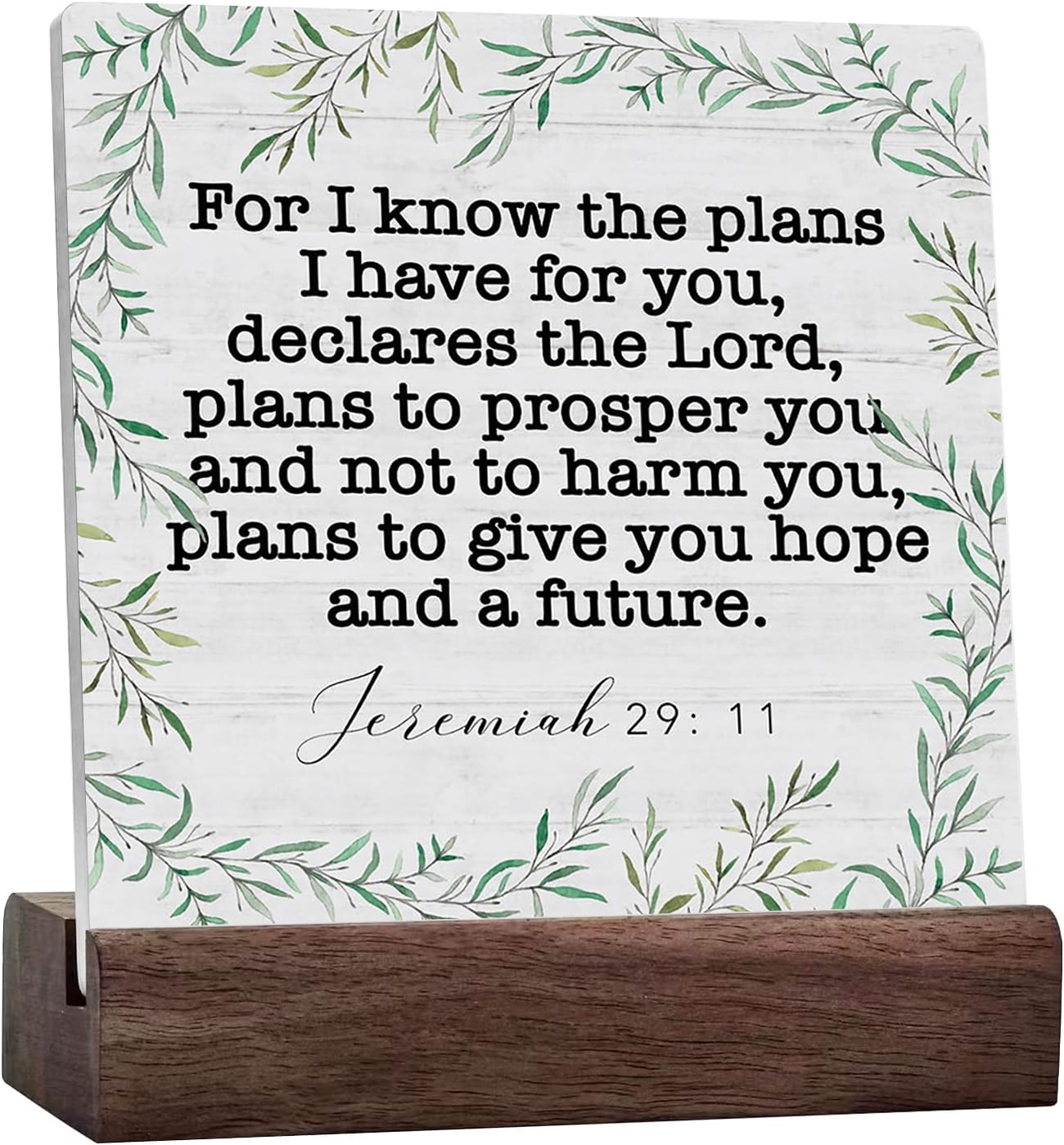 Rustic For I Know The Plans I Have For You Jeremiah 2911 Sign ...