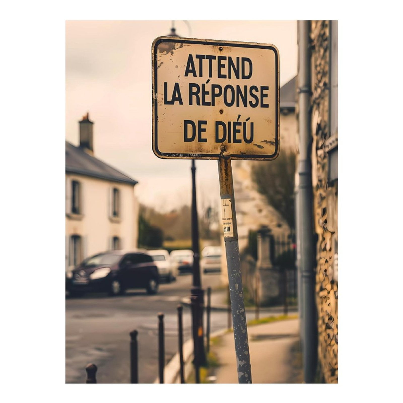 Rustic French Signpost Diamond Painting Art Kits for Adults, Diamond ...