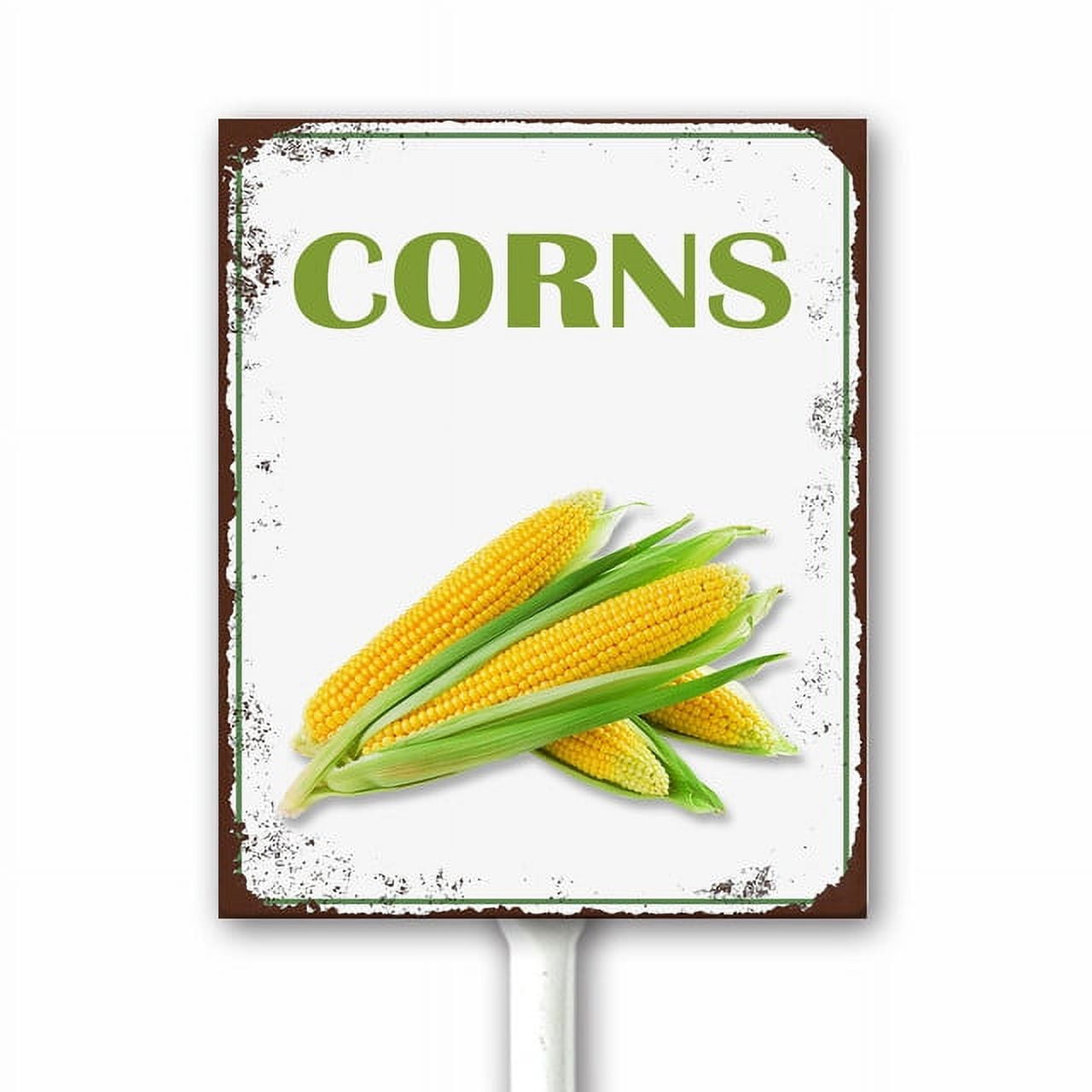 Rustic Fruit Signs For Garden Pineapples Yard Sign With Metal Stake ...