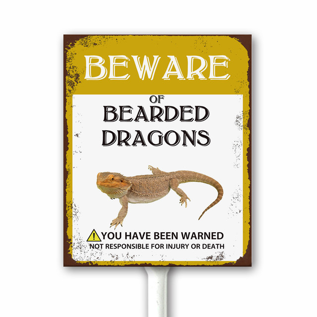 Rustic Funny Beware Of Rabbits Funny Anmial Warning Sign for Yard 4.6X6 ...