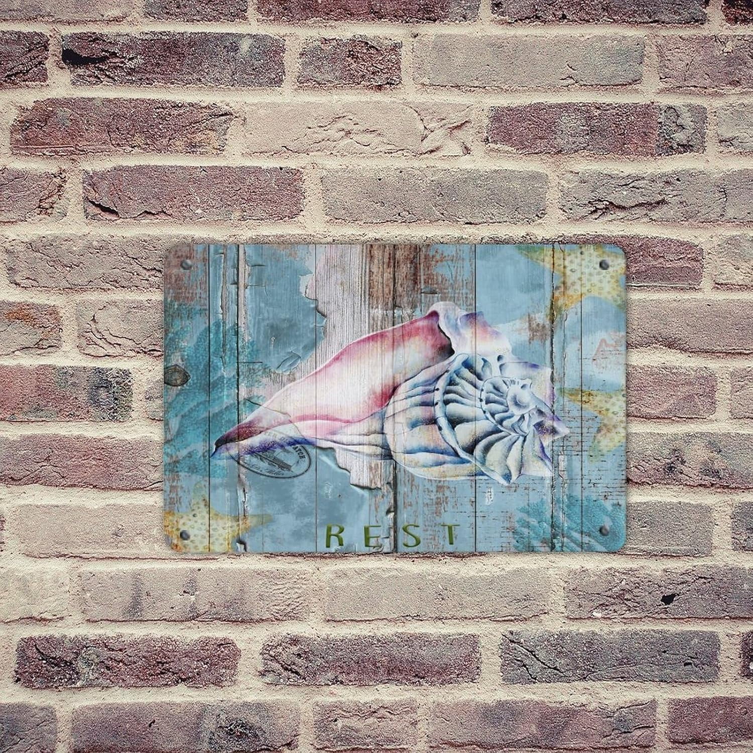 Rustic Funny Novelty Garage Signs Nautical Beach Ocean Theme Underwater ...