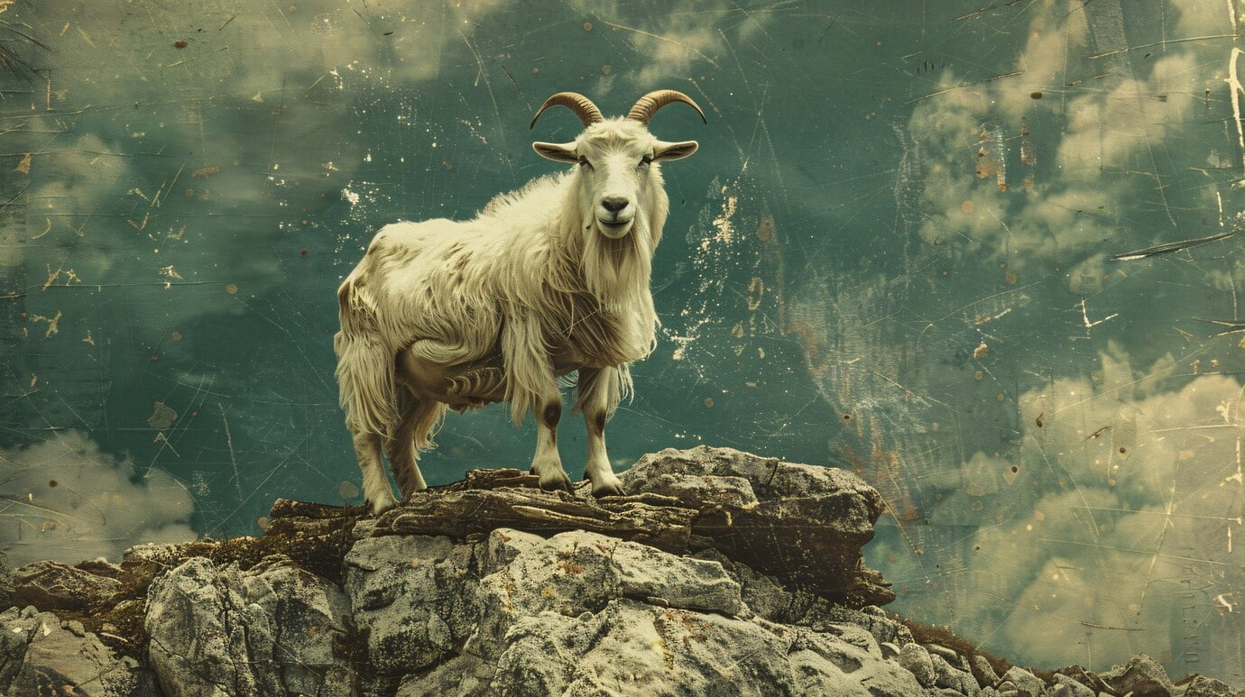 Rustic Goat 300 Piece Wooden Jigsaw Puzzle for Adults Children Families Games Toy Learning ...