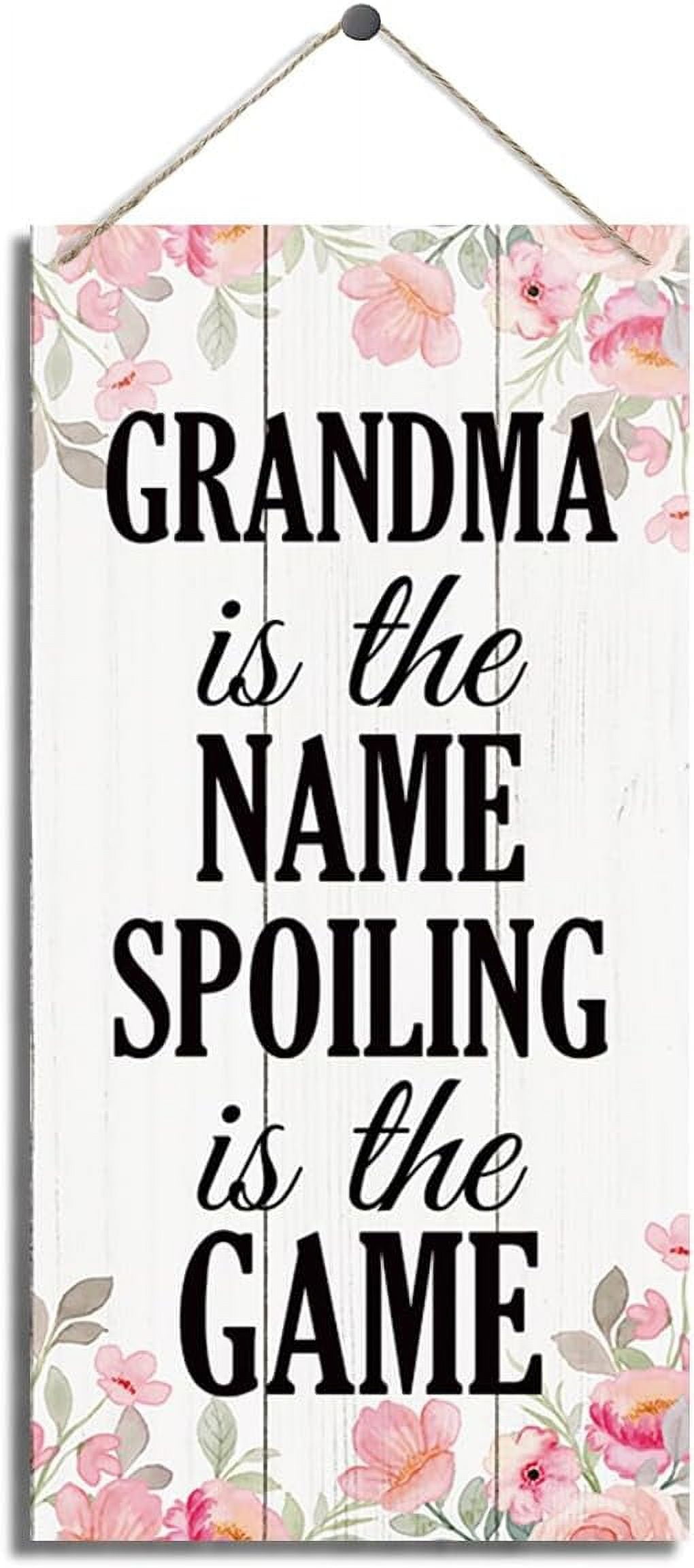 Rustic Grandma Decor, Grandma Gift For Birthday Christmas, Family Decor ...