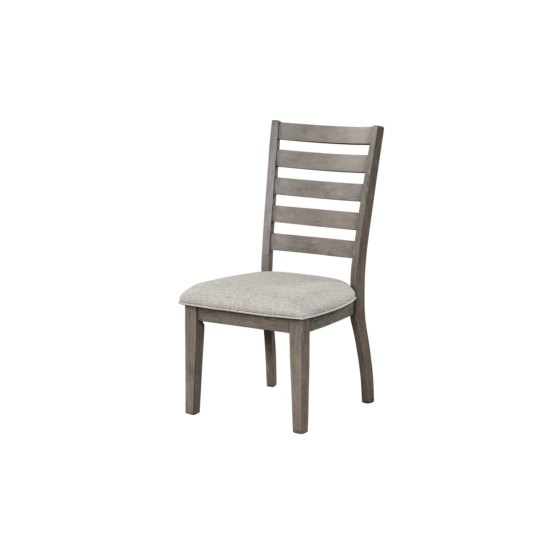 Rustic Gray Ladderback Chairs - Beautify Your Dining Setup - Walmart.com