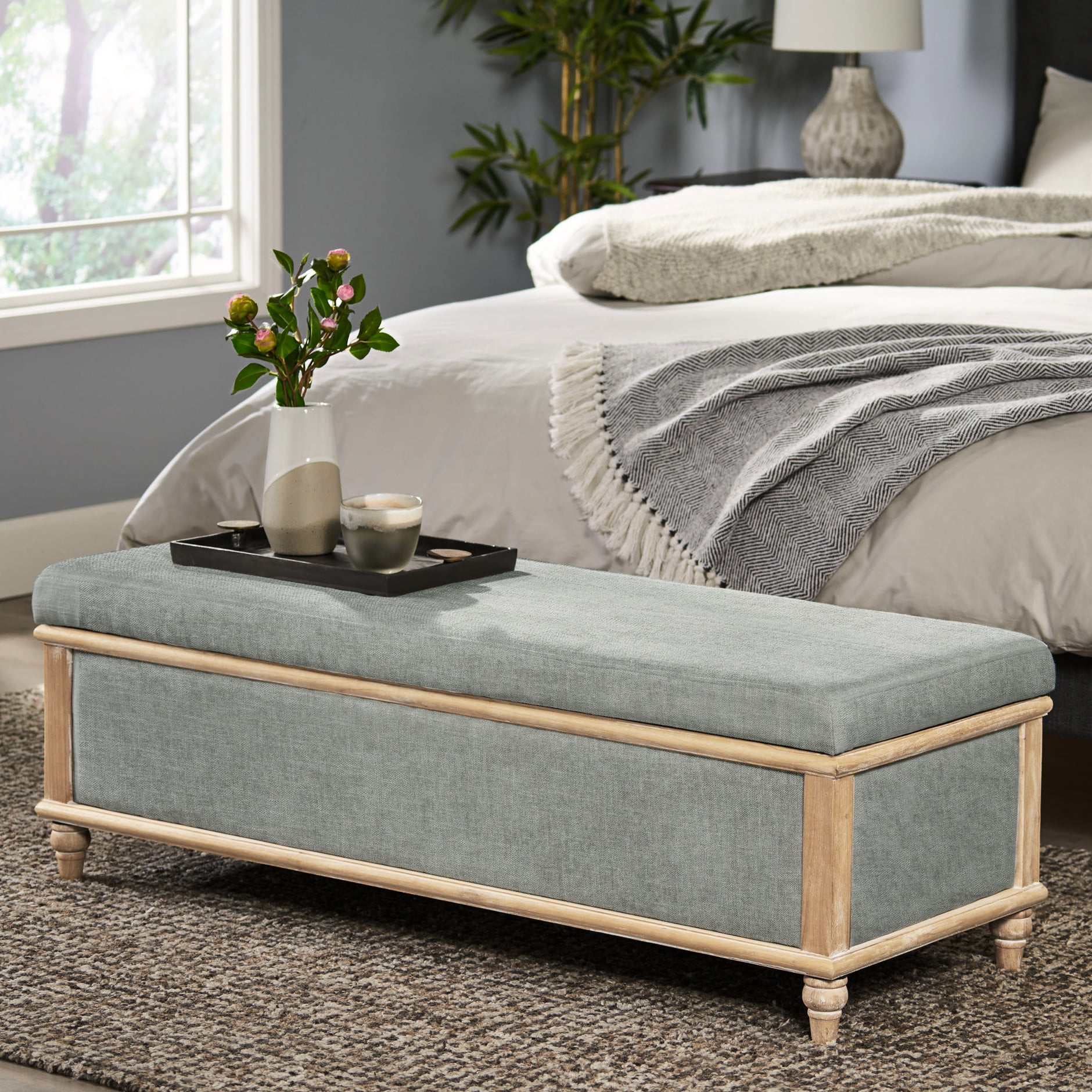 Rustic Gray With Weathered Look - Adds Vintage Charm Soft Wood Frame ...