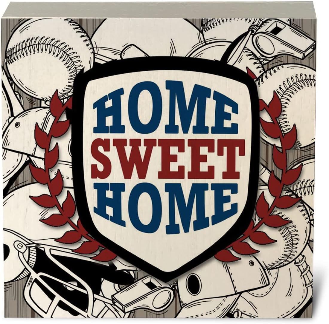 Rustic Home Decor Baseball Decor Baseball Gifts Tier Tray Decor ...