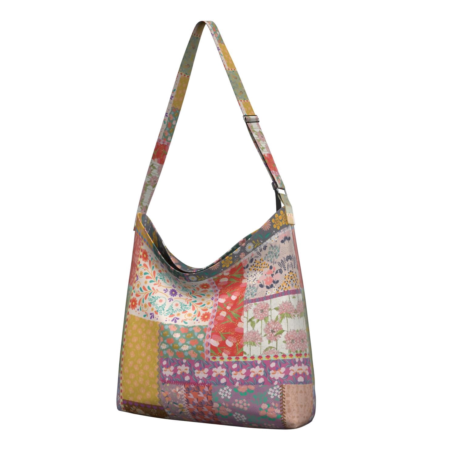 Rustic Home Decor Crossbody Bag - Artistic Boho Shoulder Tote, Multi ...