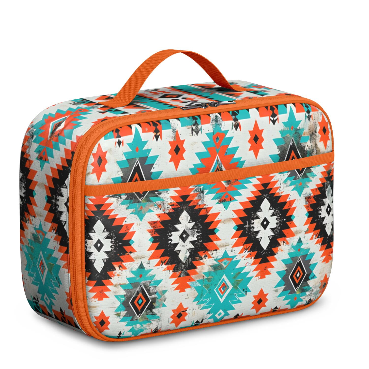 Rustic Home Decor Insulated Lunch Box, Reusable Thermal Lunch Bag with ...