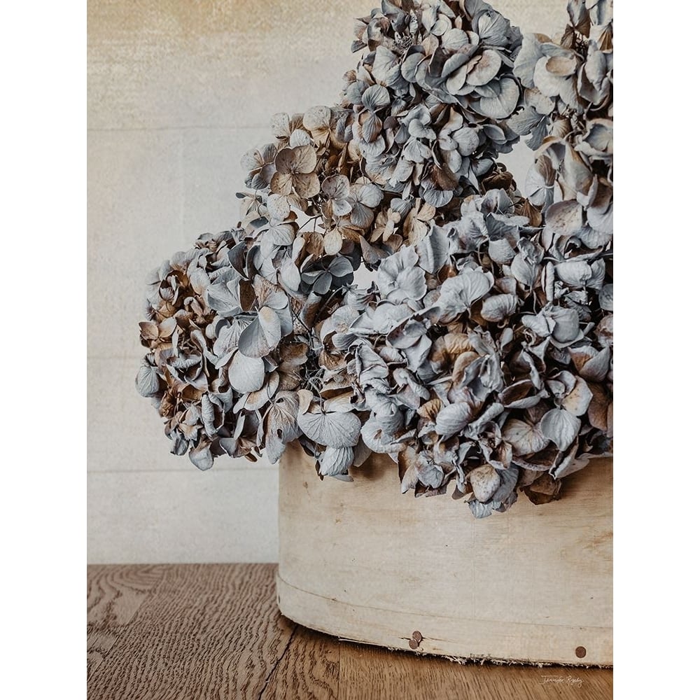 Rustic Hydrangea Poster Print - Jennifer Rigsby - Walmart.com