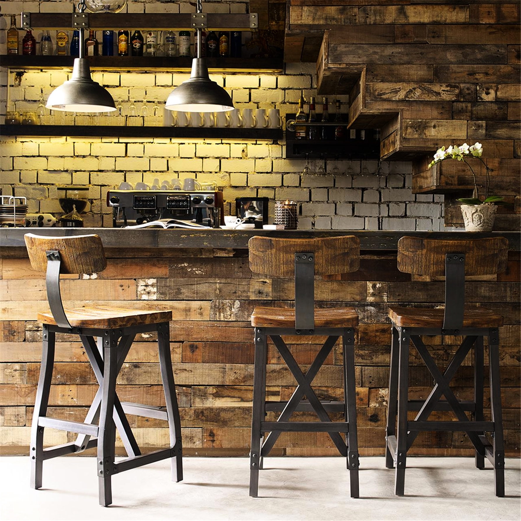 Rustic Industrial Style - Farmhouse Decor, Charming Addition - Walmart.com