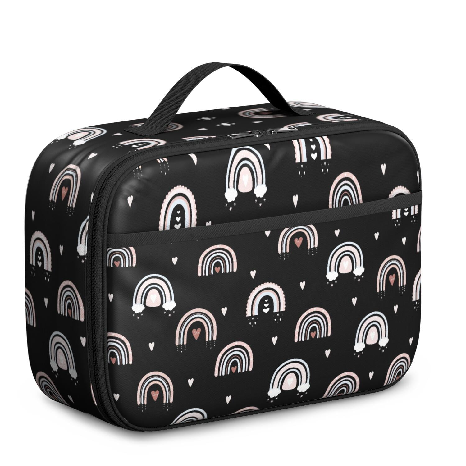 Rustic Insulated Lunch Box for Women & Men, Thermal Lunch Bag with ...