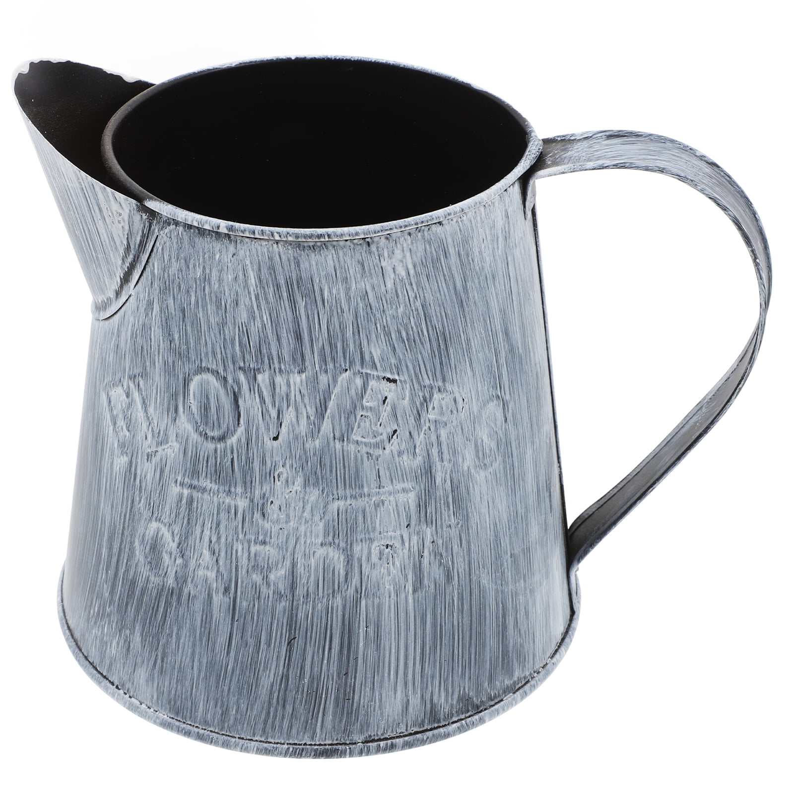 Rustic Iron Watering Can Flower Vase Vintage Galvanized Can Galvanized ...