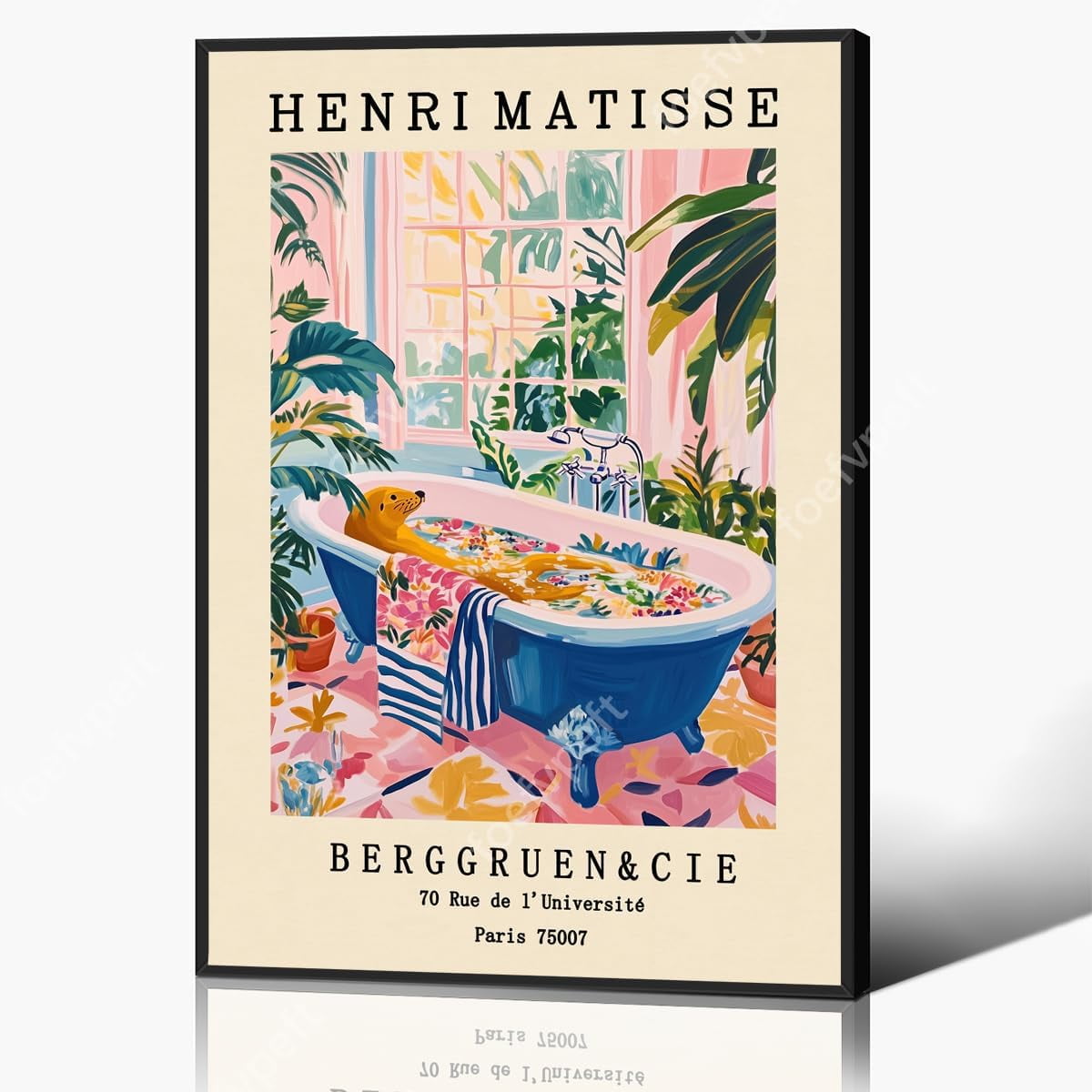 Rustic Japanese Canvas Wall , Japan Cat Bathroom Aesthetic Poster ...