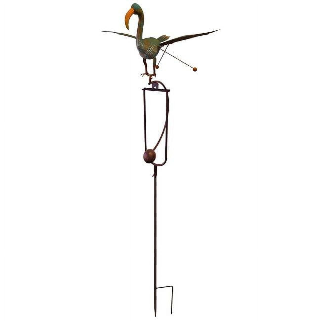Rustic Kinetic Metal Single Heron Rocker Stake - Walmart.com