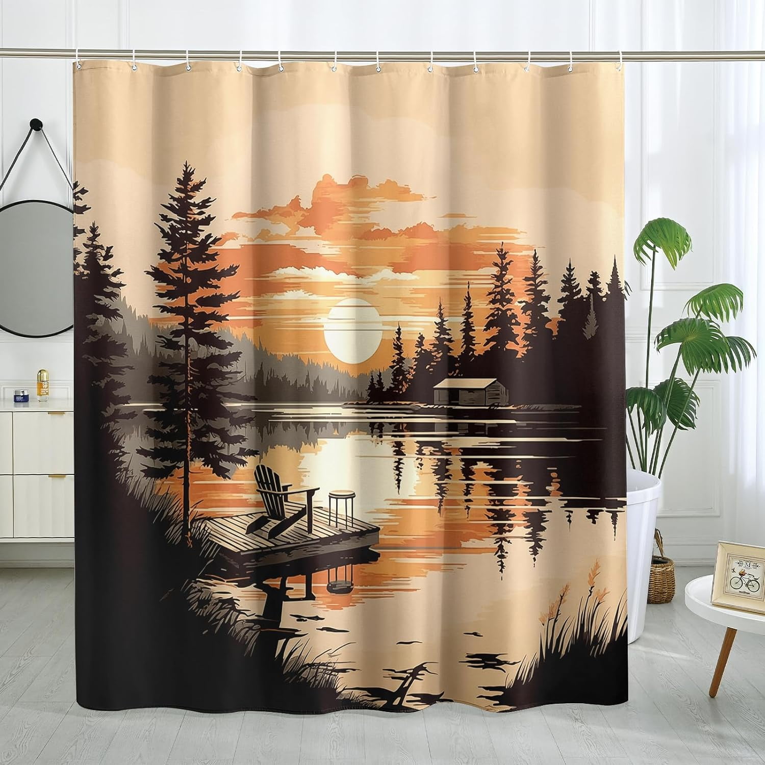 Lake Shower Curtain