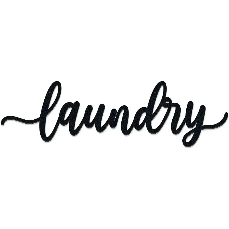 Rustic Laundry Room Signs Laundry Room Décor Metal Wall Art Backdrop ...