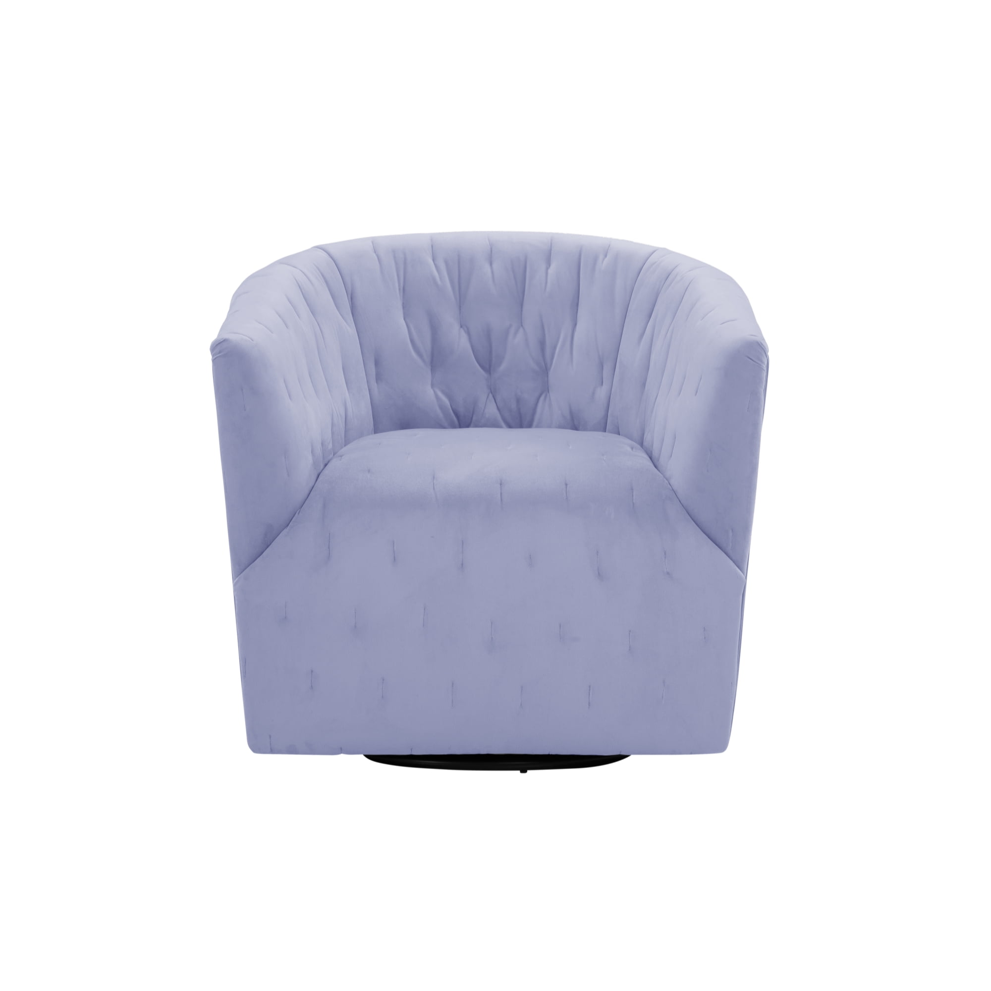 Rustic Manor Modern Living Room High Back Upholstered Armchair, Velvet ...