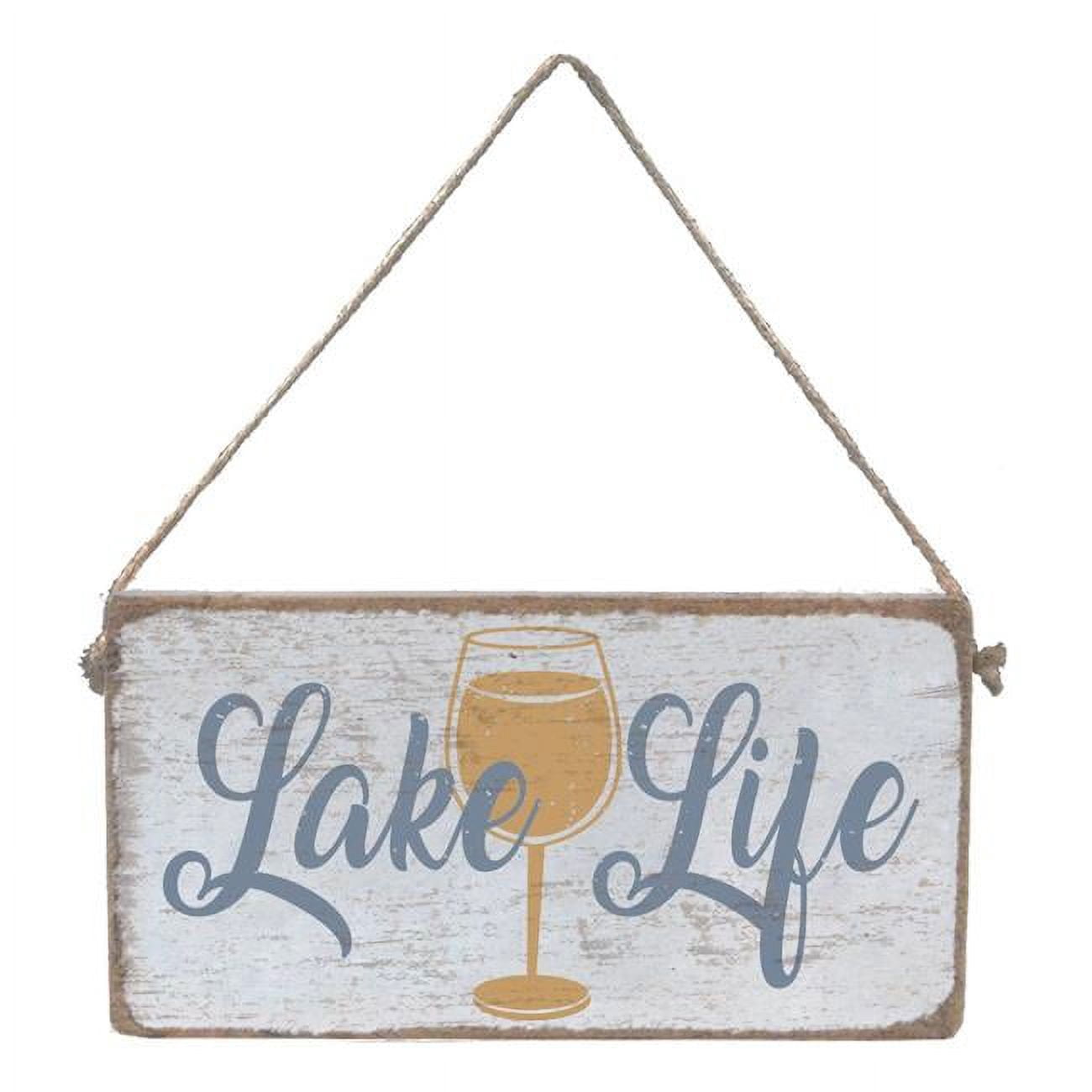Rustic Marlin MPST-001-R331 Lake Life Mini Plank - Walmart.com