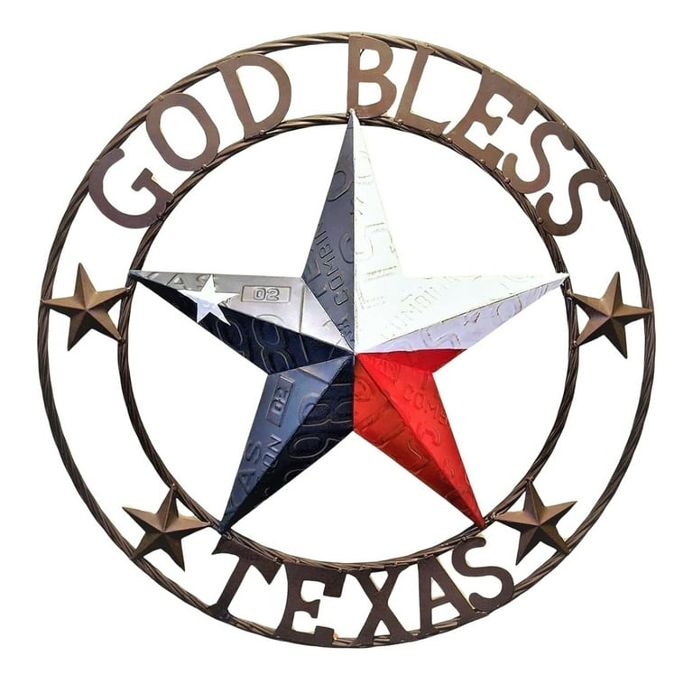 Brass Wall Decor Texas Star