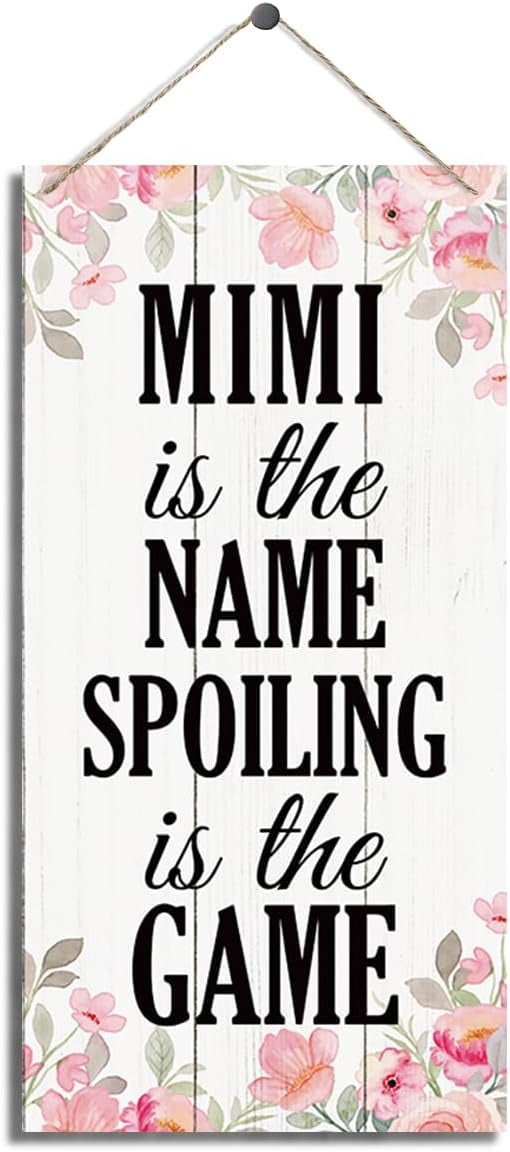 Rustic Mimi Decor, Mimi Gift For Birthday Christmas, Grandma Nicknames ...