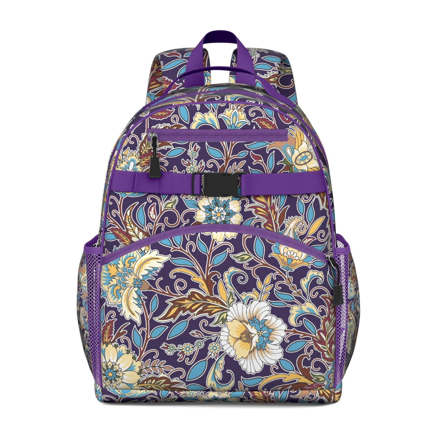 Rustic Paisley School Backpack Waterproof & Breathable for Students ...