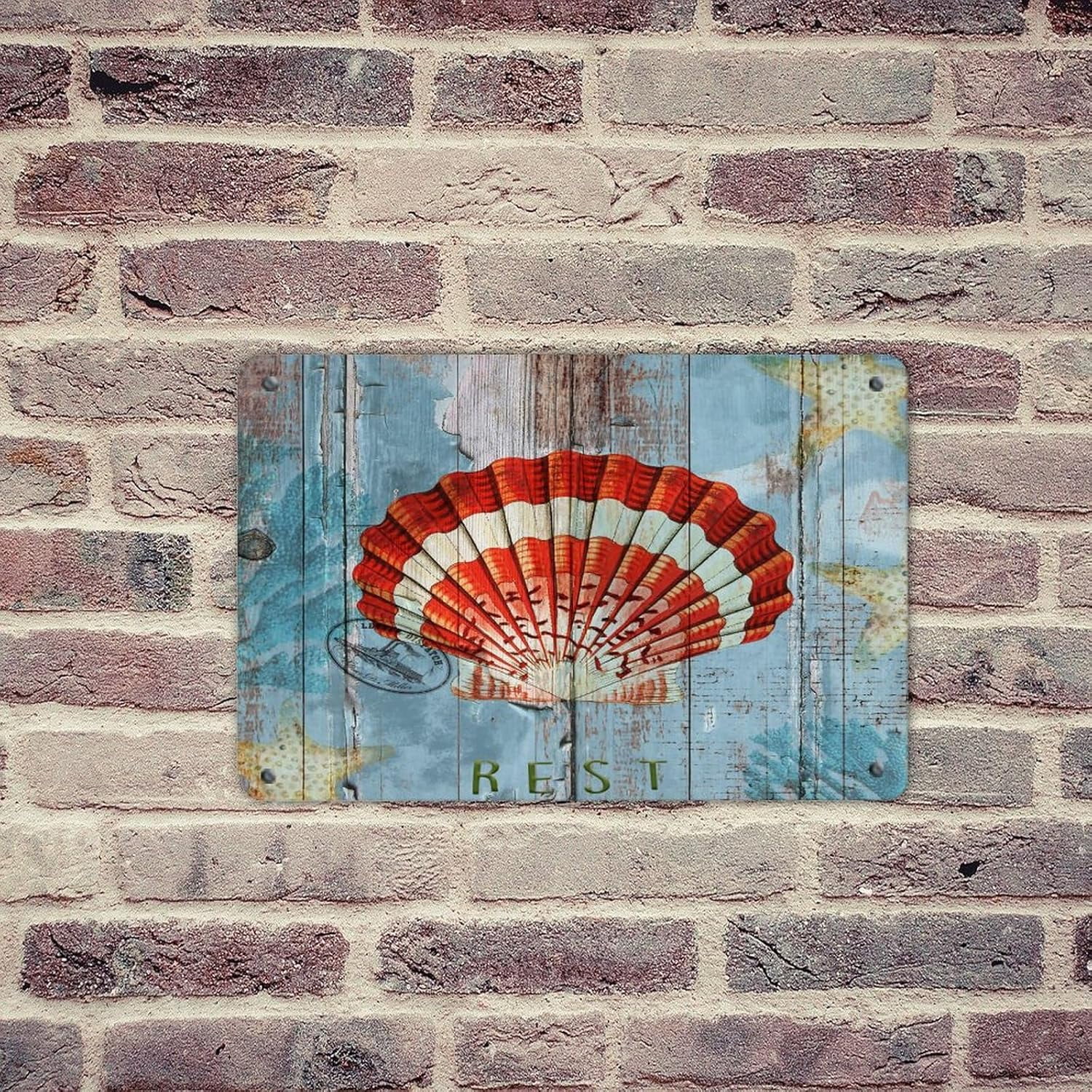 Rustic Personalized Garage Signs Nautical Beach Ocean Theme Underwater ...