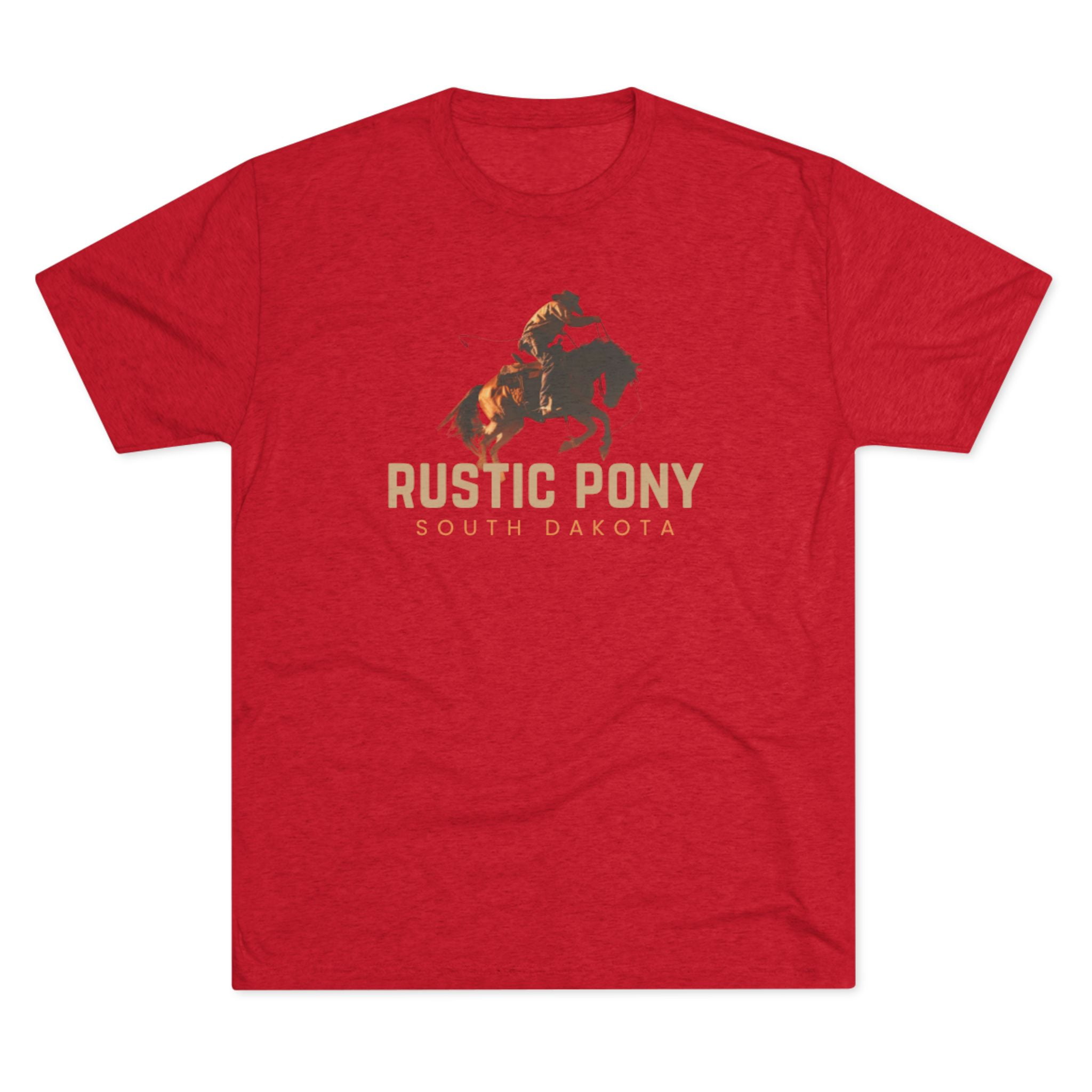 Rustic Pony - Unisex Tri-Blend Crew Tee - Walmart.com