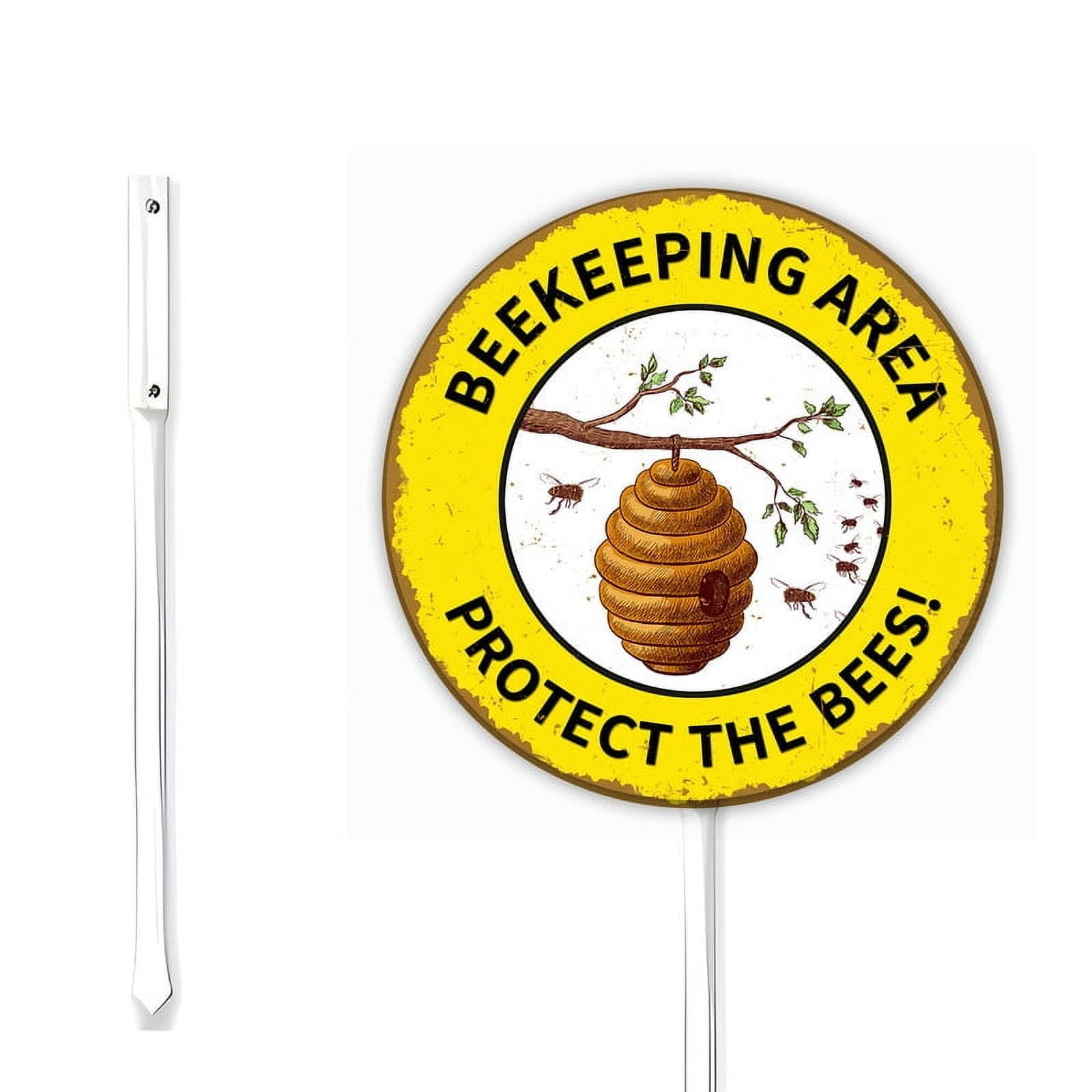 Rustic Protect The Bees Sign, Bee Keeper, Bee Keeper Gift, Bee Garden ...