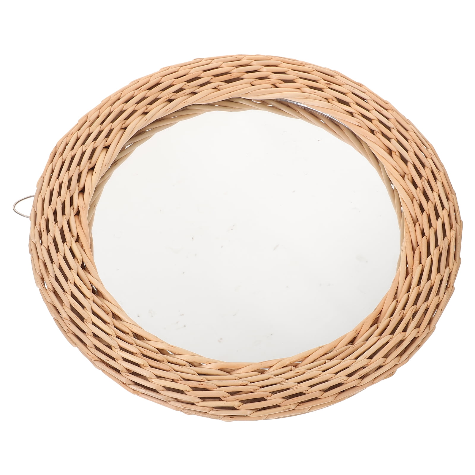 Raindrops Woven Wall Mirror Rattan Multi 1Pcs - Walmart.com
