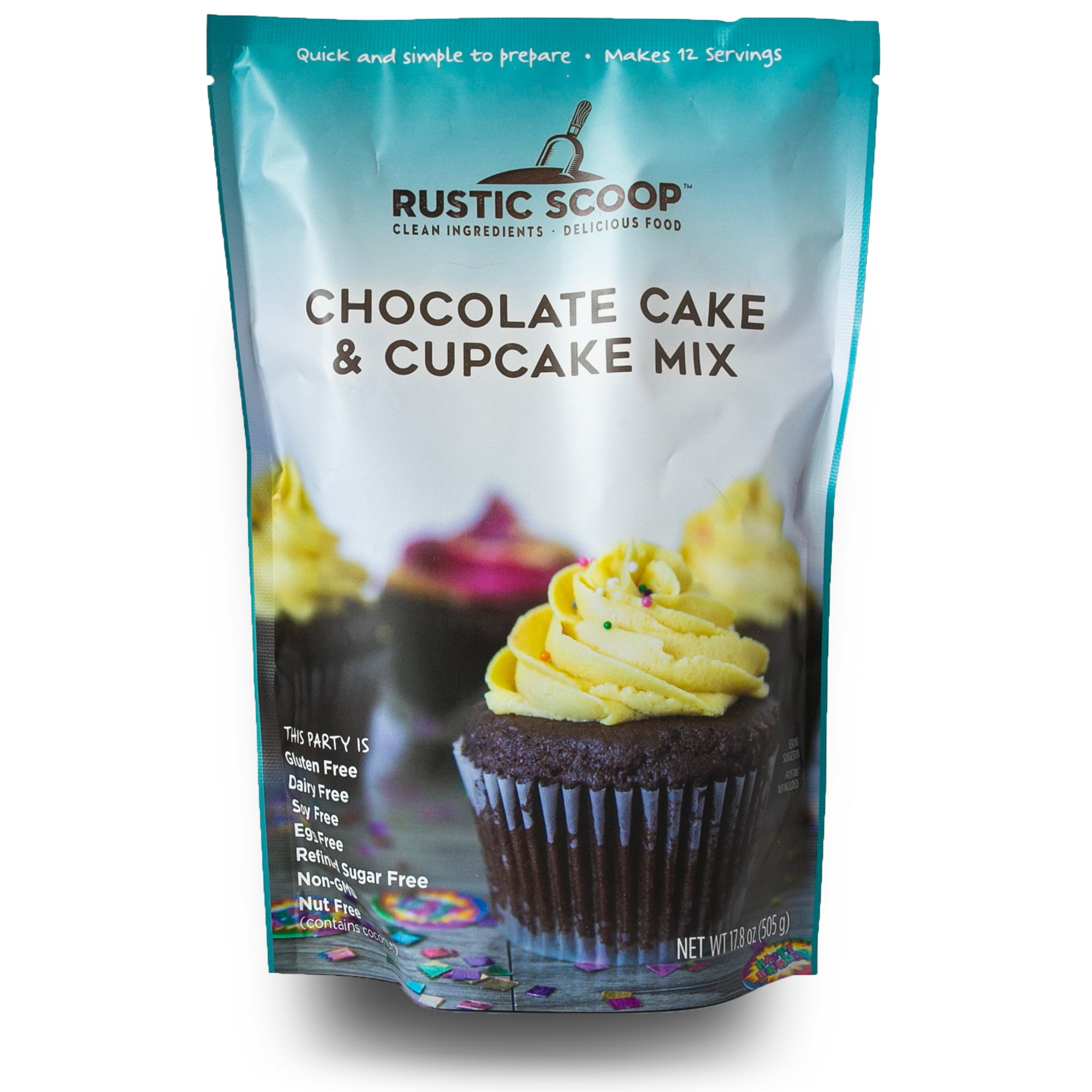 Rustic Scoop Chocolate Cake and Cupcake Mix - 17.8 oz - Walmart.com