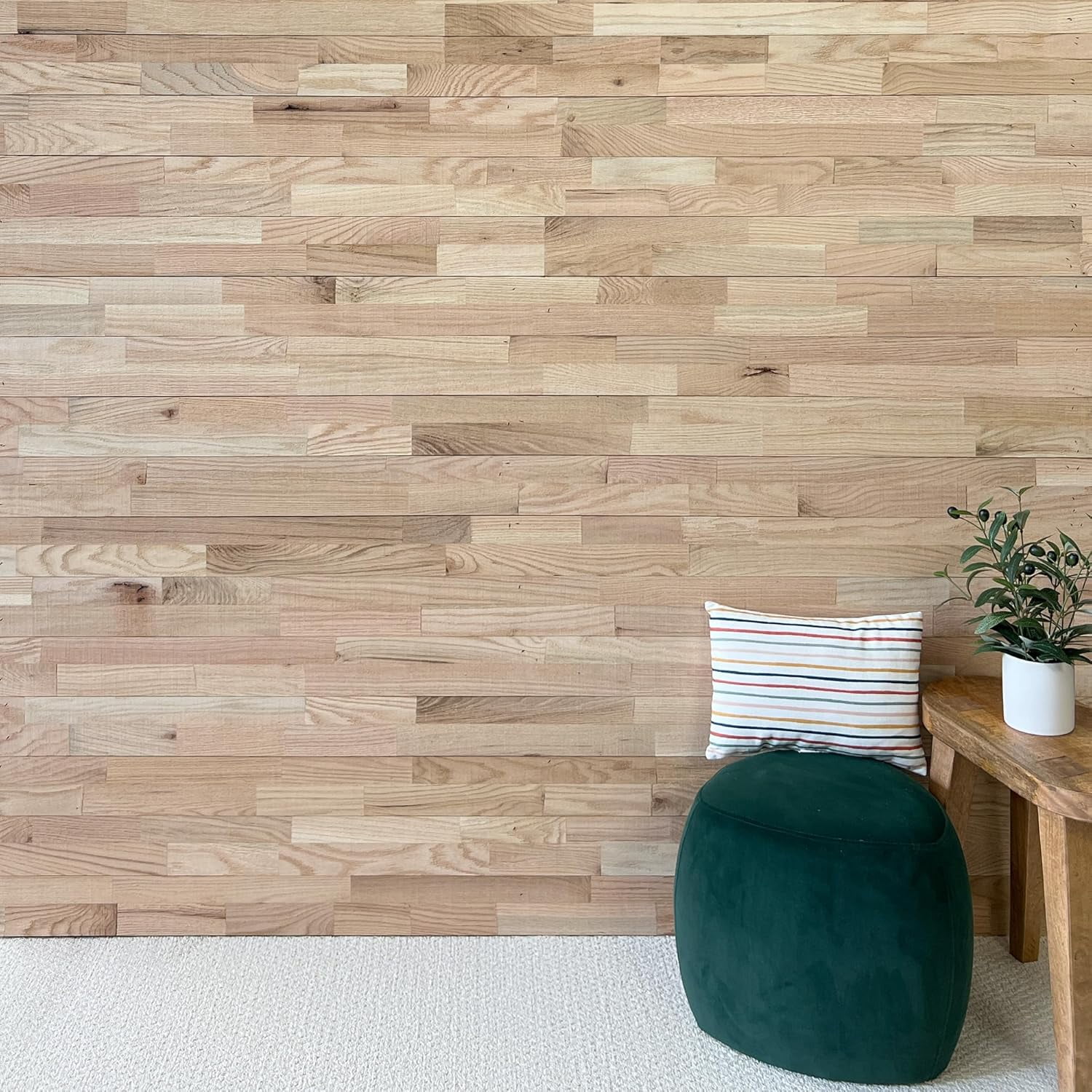 Rustic Shiplap in Real Hardwood, 4 in. x 72 in., 10 Pack (Red Oak ...