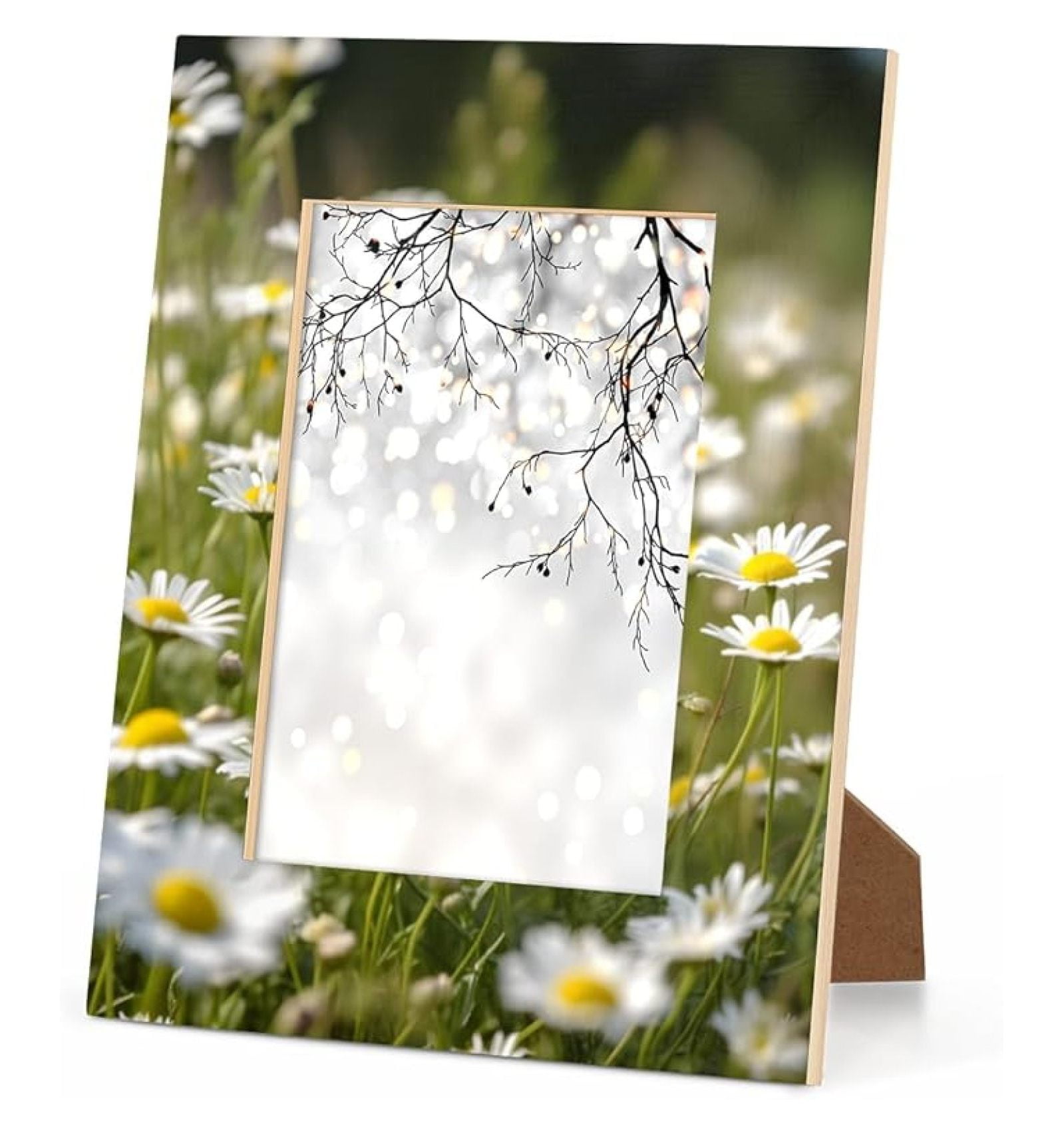 Rustic Small 8x10 Picture Frame for and Wall Display, Floral 8x10 ...